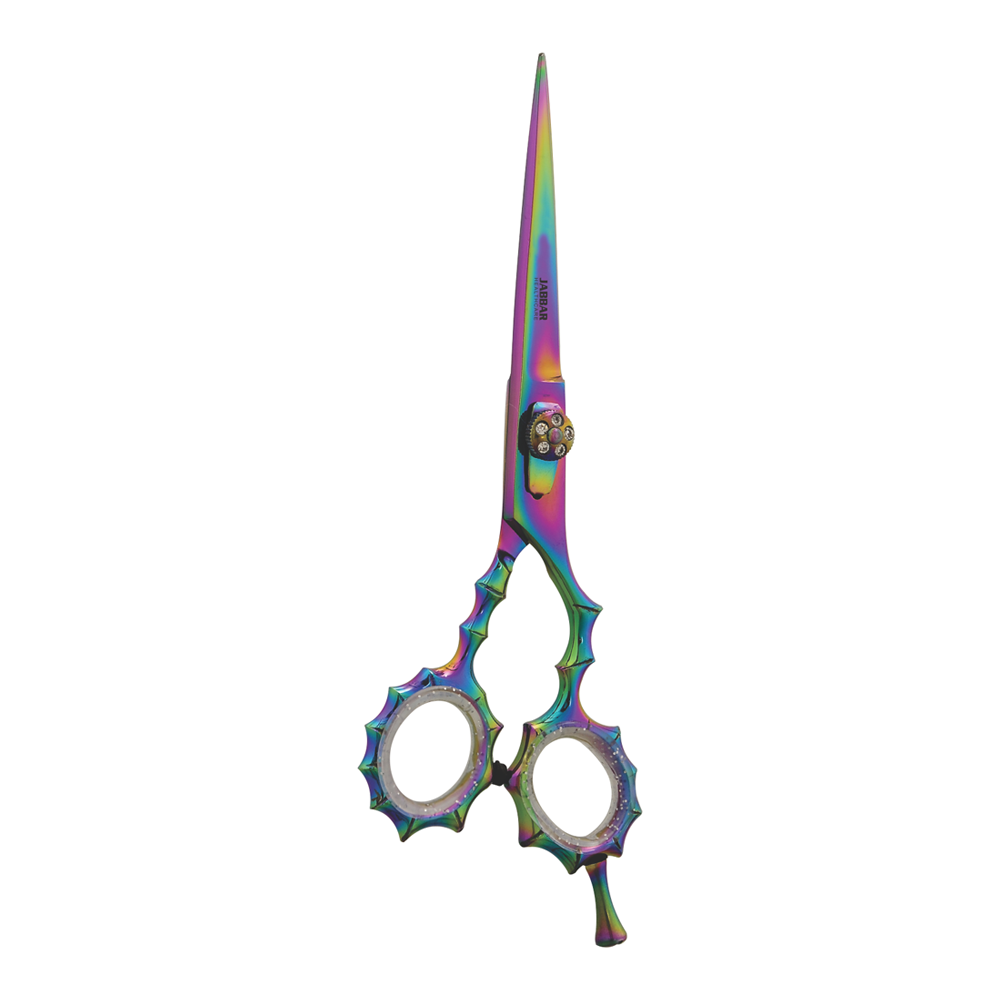 Professional Hair Styliing Scissors Razor Shear (Titanium Multi Coated) - Jabbar Healthcare